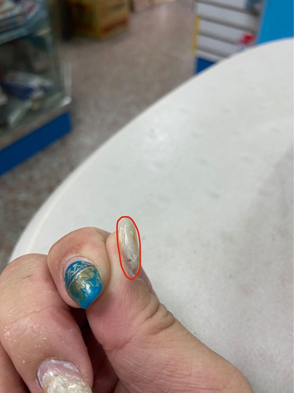 問題 問 凝膠指甲破損 美甲板 Dcard