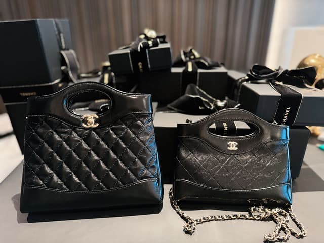 #分享 開箱 Chanel 31 mini 和 31 nano bag - 精品板 | Dcard
