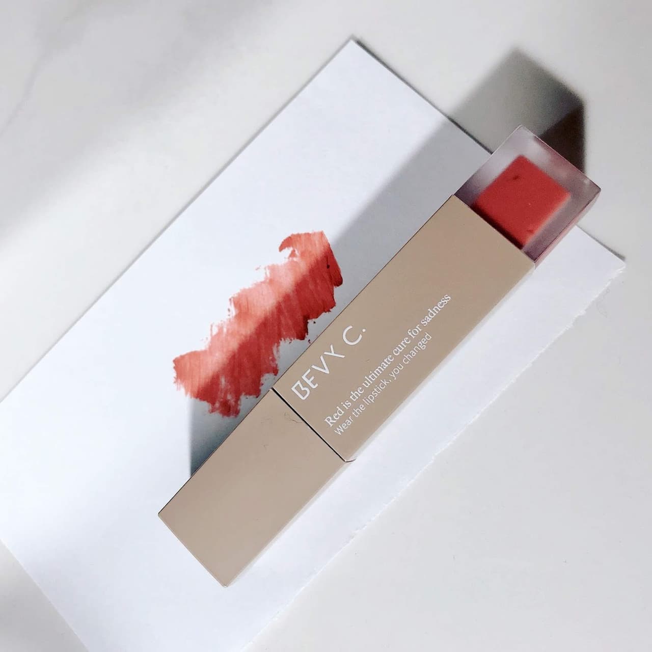 爆款💥顯白妝容黑馬💄BEVY C.霧面唇釉～今夏戀愛好氣色Tips就靠這支！💙 - 美妝板 | Dcard