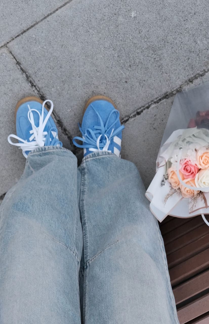 #分享 #日常穿搭 166cm近期的3色球鞋穿搭-愛迪達 - 穿搭板 | Dcard