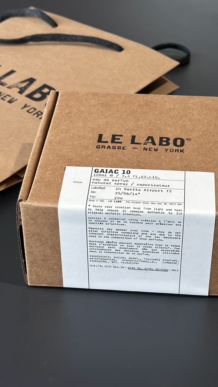 #我要賣 LE LABO Gaiac 東京限定癒創木 100 ml (已售) - 二手交易板 | Dcard