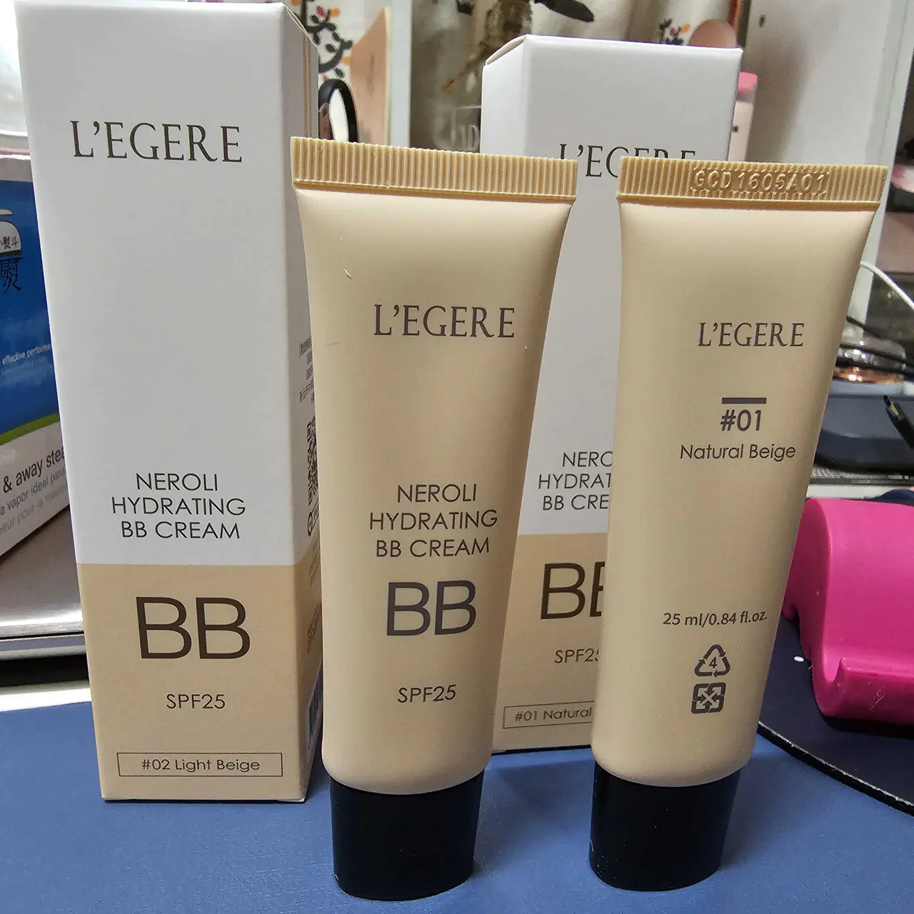 #試色 L'EGERE蘭吉兒 橙花原液保濕BB霜分享 - 美妝板 | Dcard