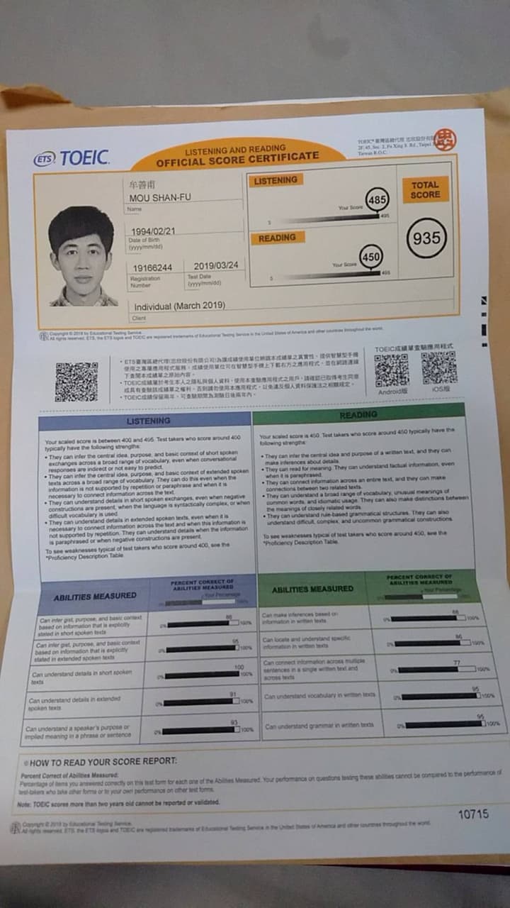 學習心得"針對弱點學習，輕鬆征服多益" - 外語吧 (@languagebar) | Dcard