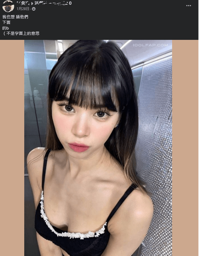 #閒聊 女團交易社團的噁男代購？ - B96 留言 | Dcard