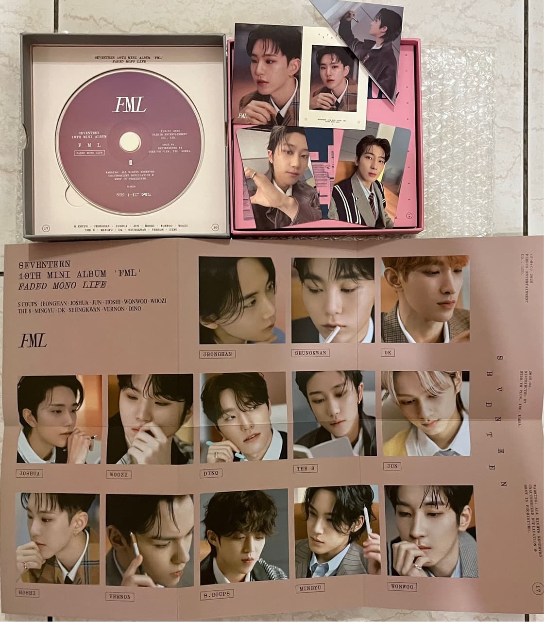 #開箱 終於寄來的FML - SEVENTEEN板 | Dcard