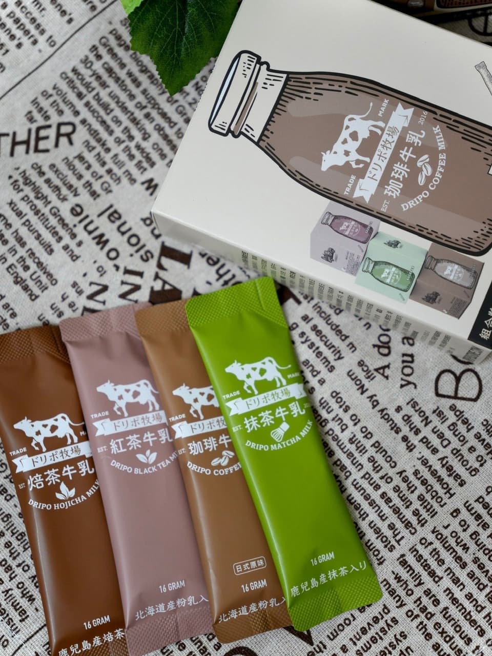 【開箱】全聯美食｜Dripo牧場系列綜合包｜四種風味的即溶牛乳一次擁有！ - 吃貨白的美食日記 (@dd2473986) | Dcard