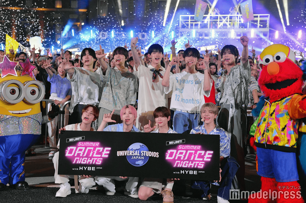 #新聞 USJ、HYBE JAPAN合作活動，&TEAM驚喜現身！成員們樂享樂園 - 追星板 | Dcard