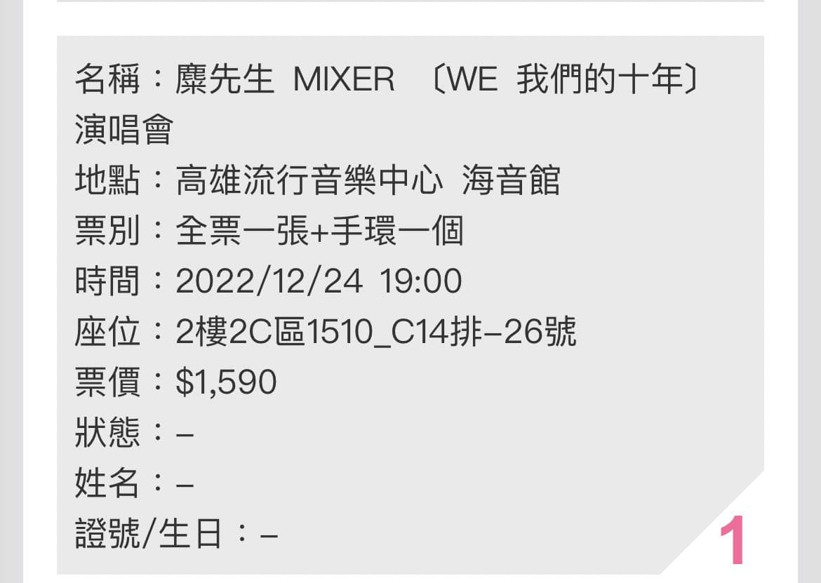 讓票 麋先生 我們的十年 國立高雄科技大學板 Dcard