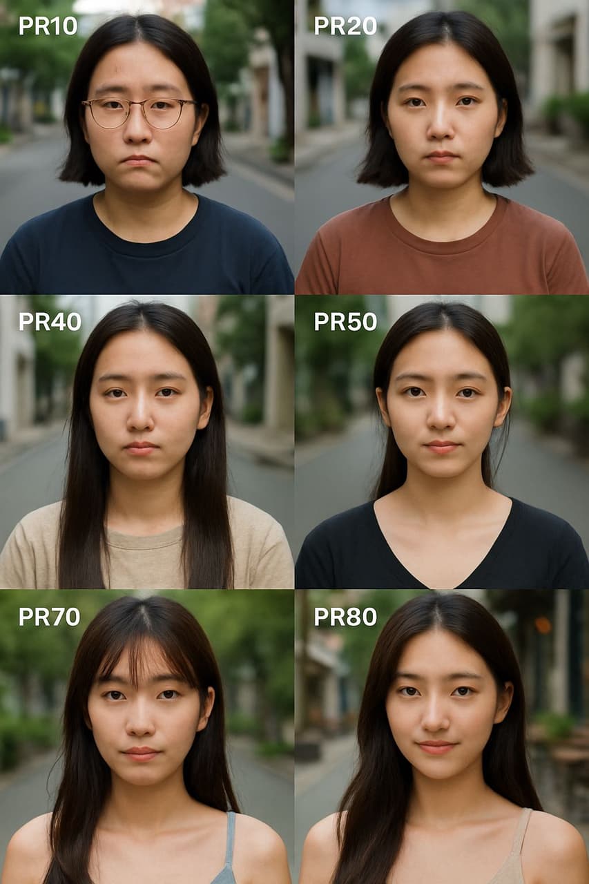 #閒聊 請chatgpt幫忙生成台灣PR0~PR99的女生分別長怎樣 - ChatGPT板 | Dcard