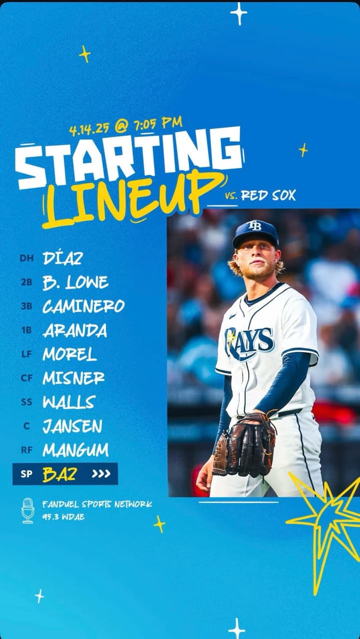 #賽事討論 2025/4/15 MLB 例行賽 / 紅襪 VS. 光芒 / 賽事討論區（T.Houck VS. S.Baz) - MLB板 | Dcard