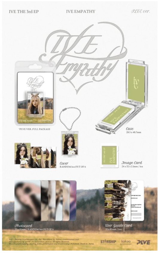 韓居🇰🇷預購獨家禮 IVE - THE 3RD EP [IVE EMPATHY] ，今天在限時特價喔！ - 宜蘭宋仲基 (@nevergiveupwin) | Dcard