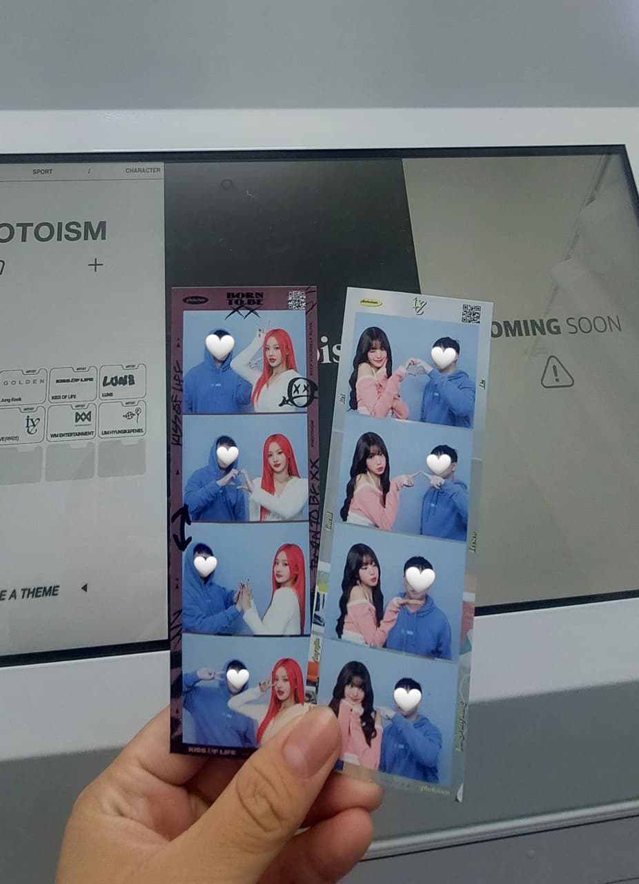 #分享 LE SSERAFIM小櫻花 台中TIKIYALO應援+PHOTOISM四格拍貼 - 追星板 | Dcard