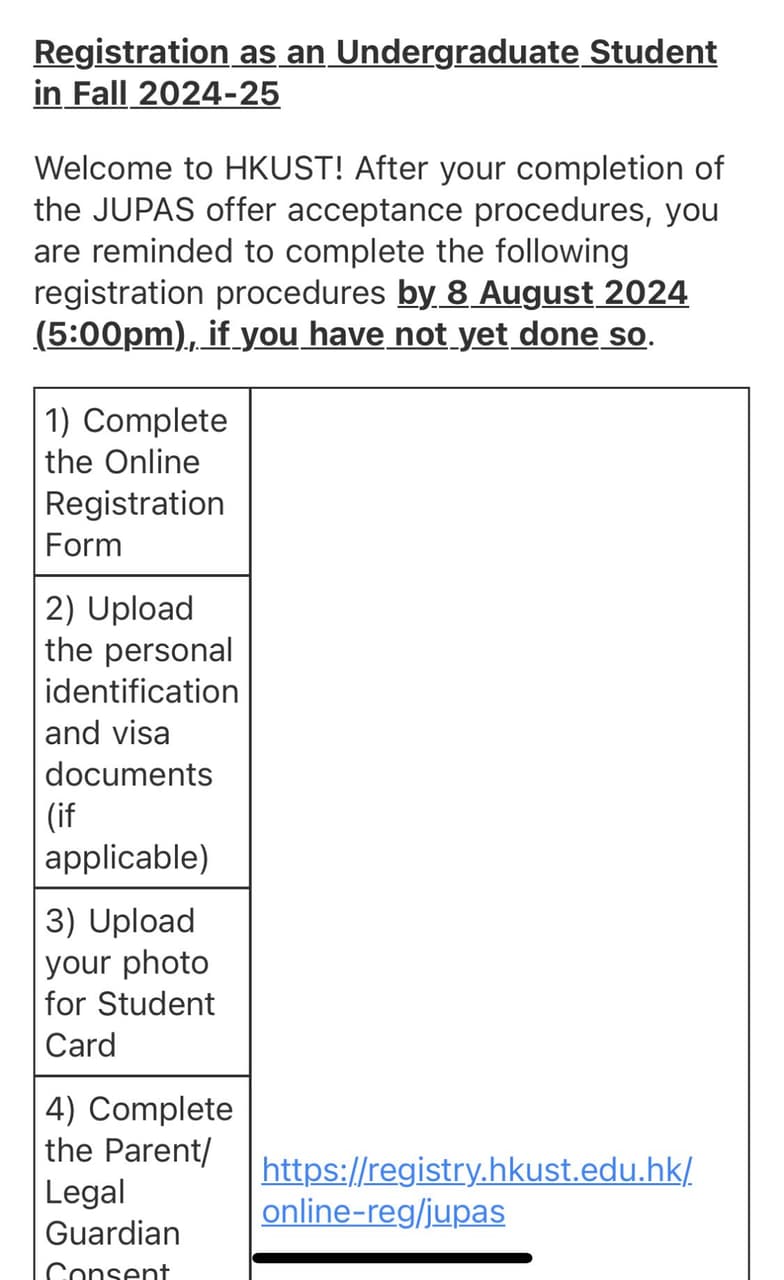 Ust registrartion - DSE 考生專區板 | Dcard