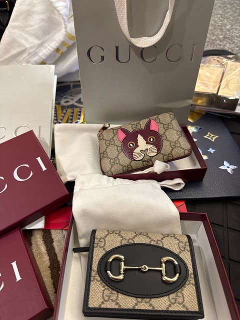 #開箱 GUCCI 鑰匙包/小錢包 - 精品板 | Dcard