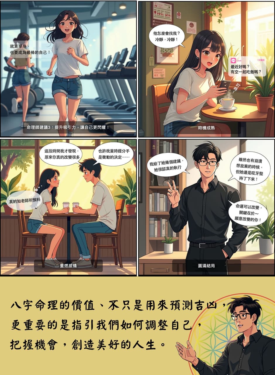 「八字情緣合盤」之愛情💑急診室🏥 被分手後再度重生，八字合盤重拾舊愛（合盤案例47） - 福豪 (@fullhouse23) | Dcard