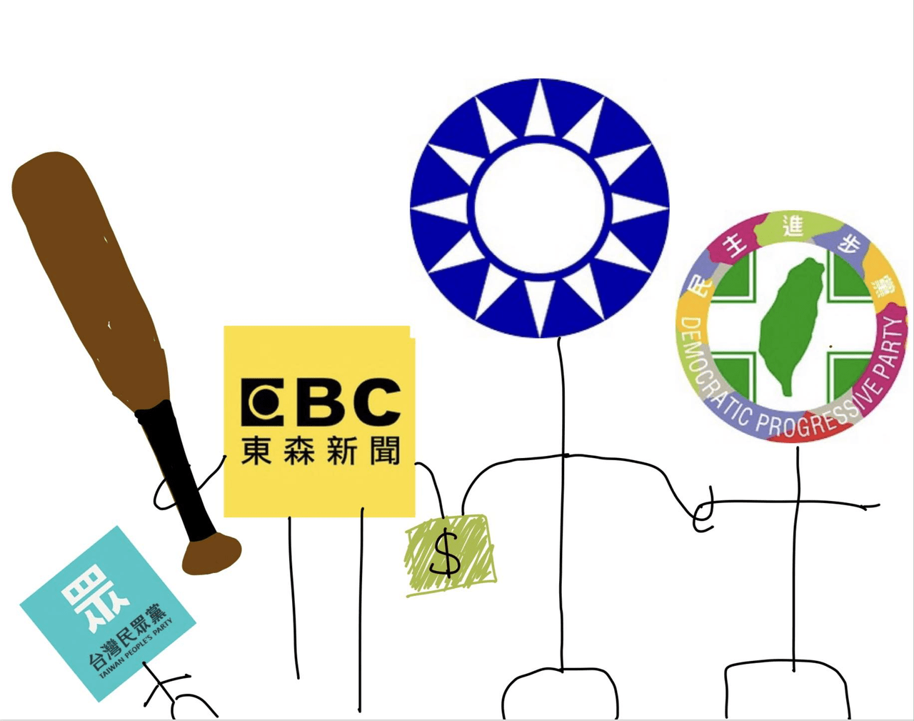 台灣政論節目be Like 時事板 Dcard