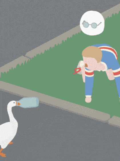 遊戲推坑 那隻邪惡的鵝《untitled Goose Game》 Pc Game板 Dcard