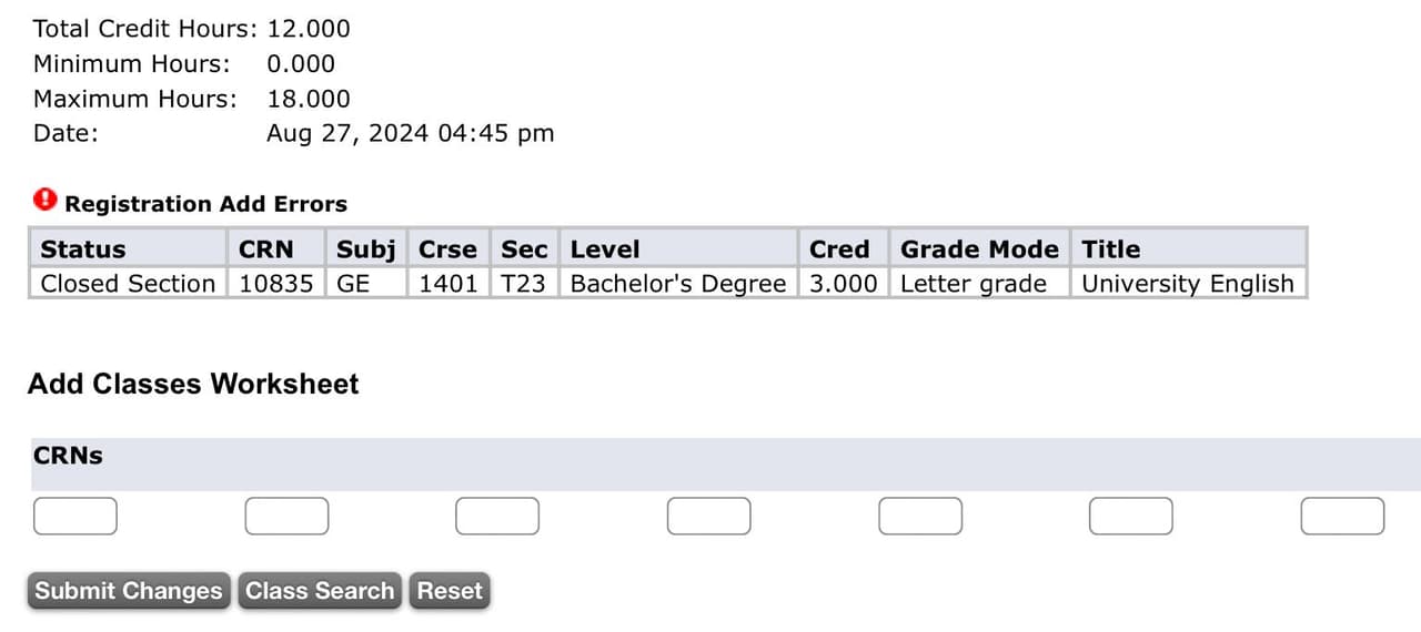 Reg Waitlist - 香港城市大學板 | Dcard