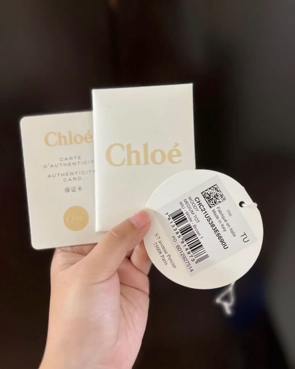 #我要賣 （已售出）Chloe Woody中號 - 二手交易板 | Dcard