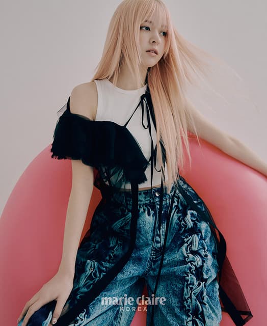 #分享 2023.05 marie claire Korea 畫報+採訪翻譯（Lily Sullyoon) - NMIXX板 | Dcard