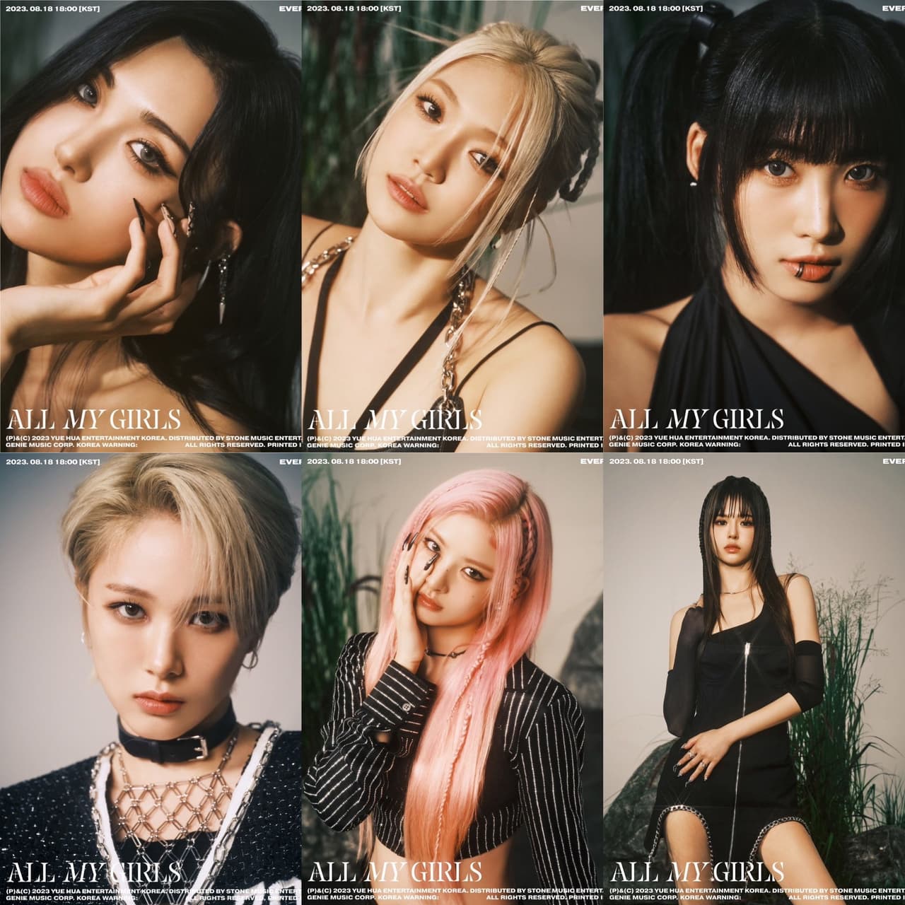 #集中討論 EVERGLOW《ALL MY GIRLS》8/18 正式回歸！ - 追星板 | Dcard