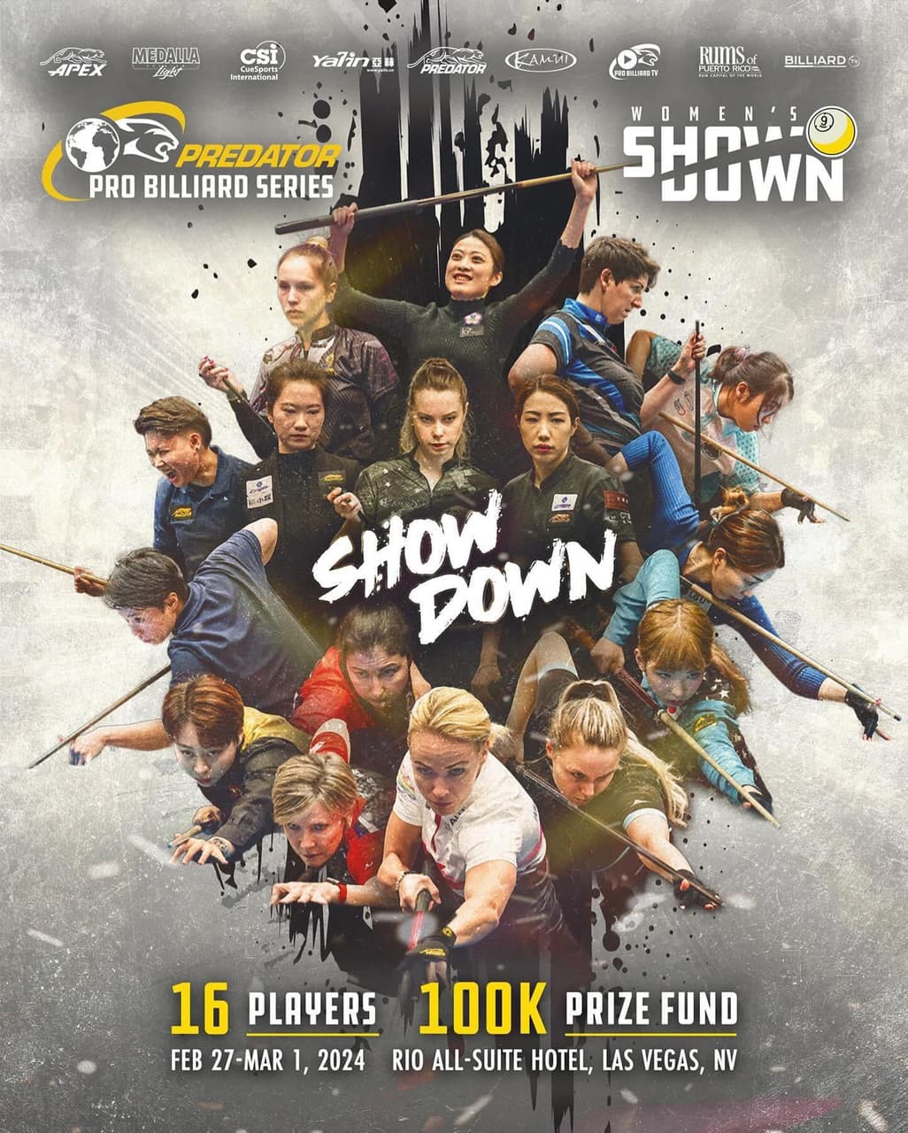 PBS Women showdown (9-Ball) 2/27-3/1 🇹🇼周婕妤🏆 魏子茜🥉 - 撞球板 | Dcard