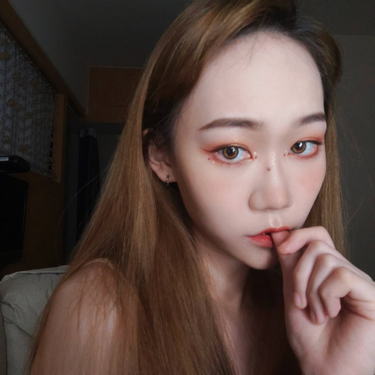 赤狐盤🦊眼妝分享 | 小狐仙變身失敗 - 𝐳𝐨𝐞𝐲|柔漪 (@r.punz) | Dcard