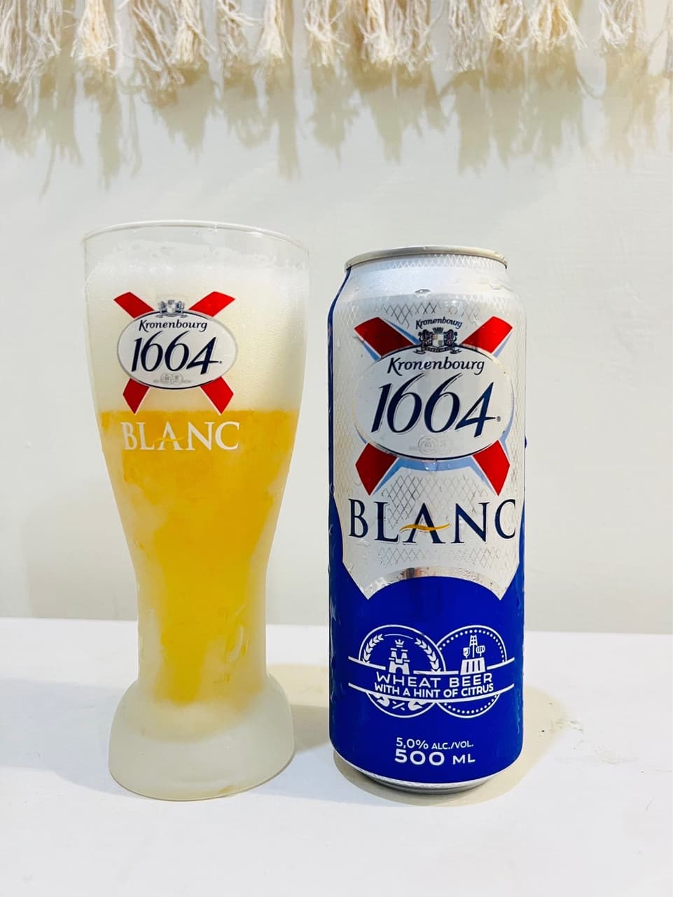 【7-11啤酒推薦】花果味清爽甘醇的1664白啤 - 美食板 | Dcard