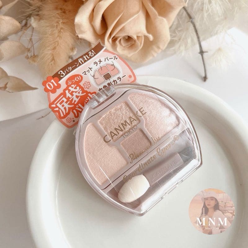 #情報🔎canmake臥蠶盤01杏色、03奶茶色這邊還有 ️隱藏優惠碼分享～ - babyling (@amberbabyling) | Dcard