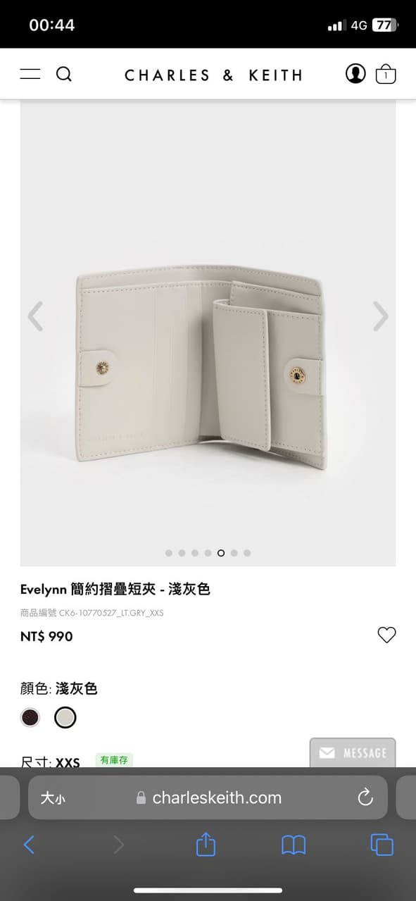 小ck 短夾 女孩板 Dcard