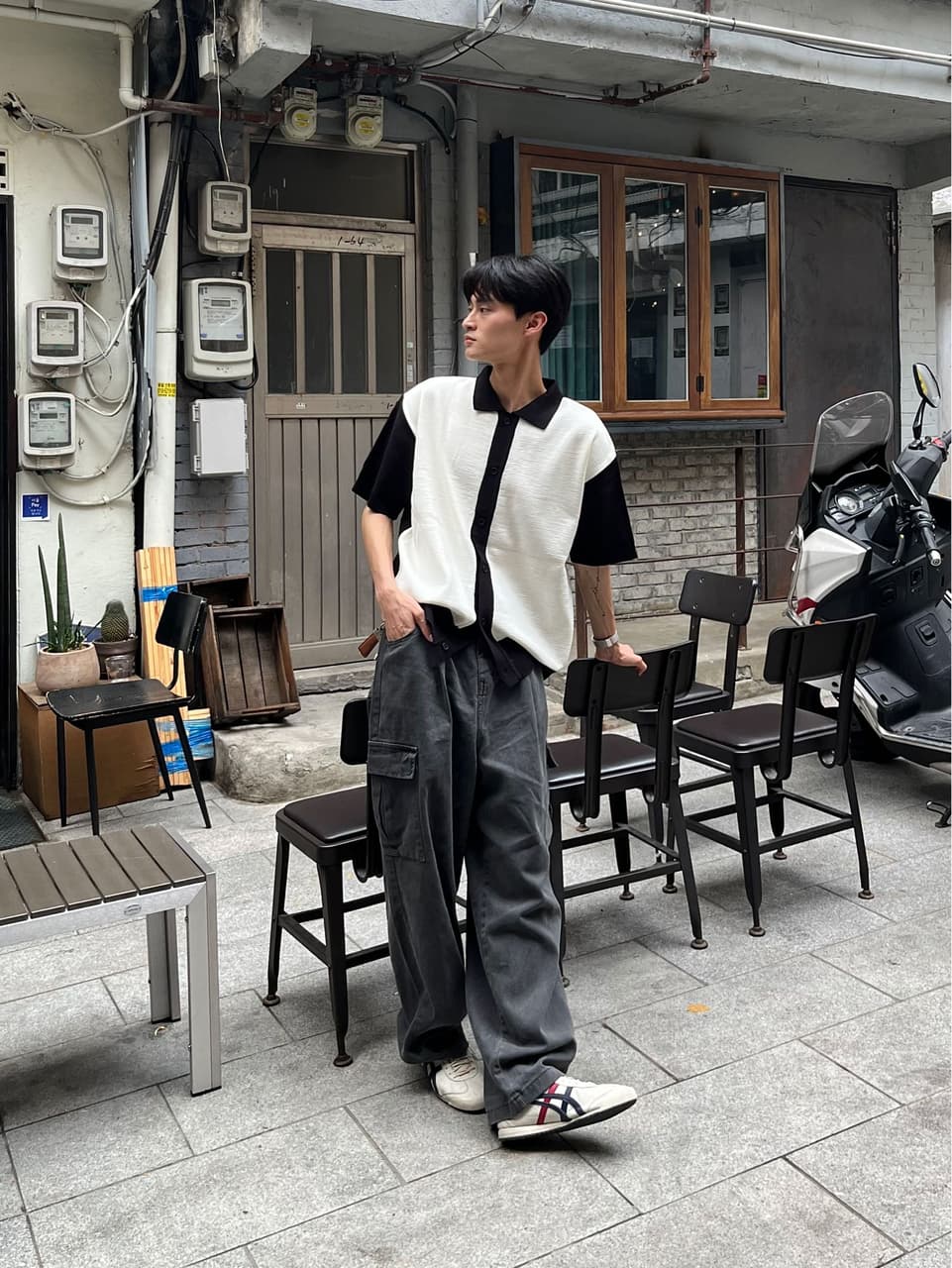 #分享 韓國留學_ 炎炎夏日 韓系穿搭 _ unisex - 穿搭板 | Dcard