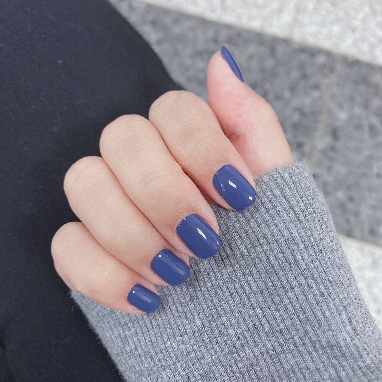 分享 人生第一次美甲!單色 美甲板 Dcard