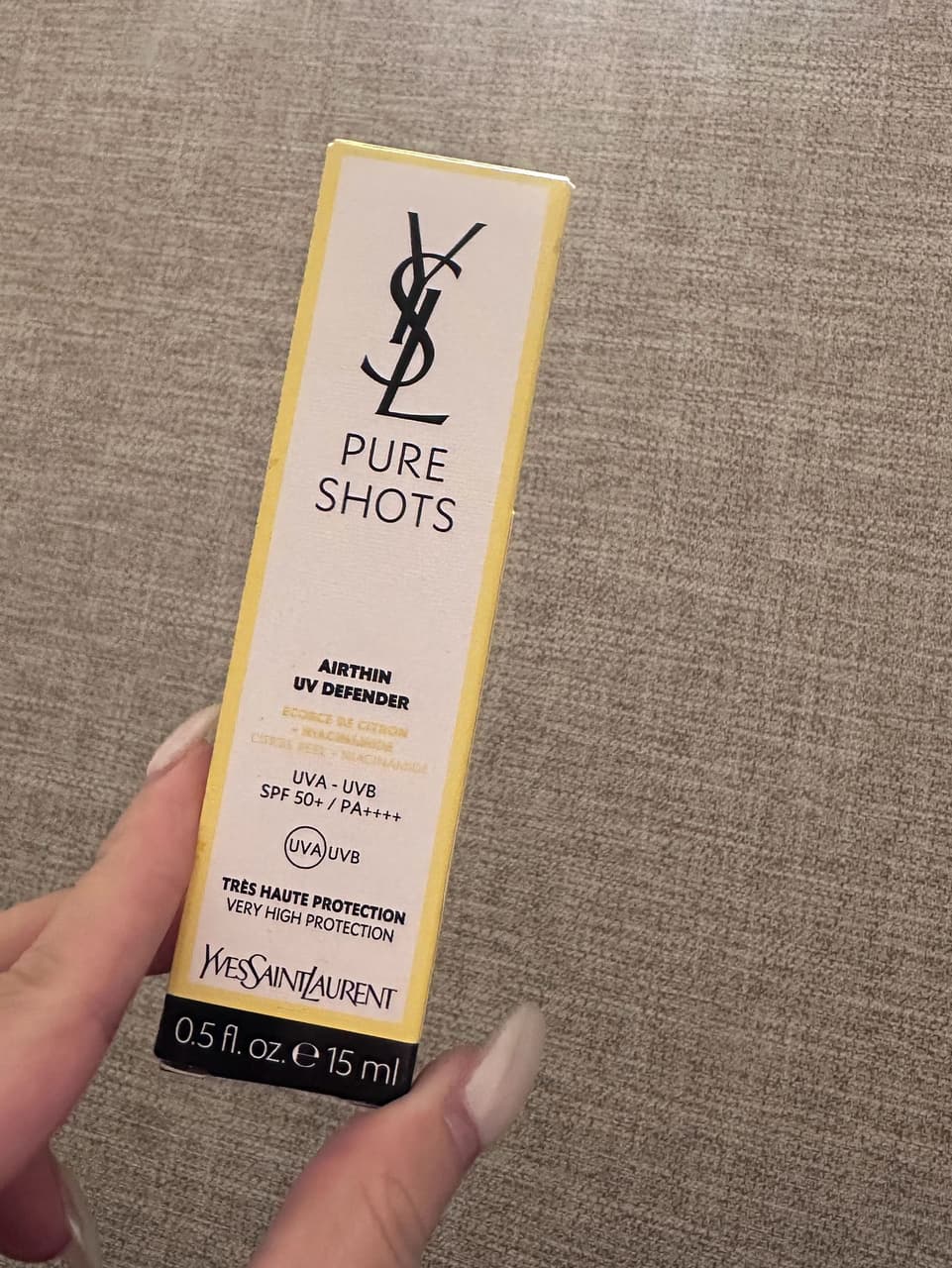 #我要賣 全新 YSL極效活萃輕盈UV防曬凝露SPF 50+/PA++++ - 二手交易板 | Dcard