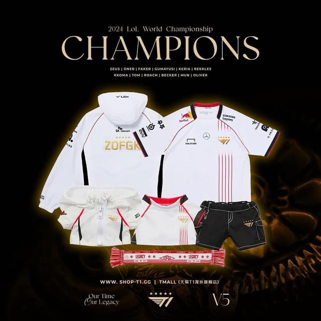 #徵人 #更 T1世界賽隊服&外套 團購 - 英雄聯盟板 | Dcard