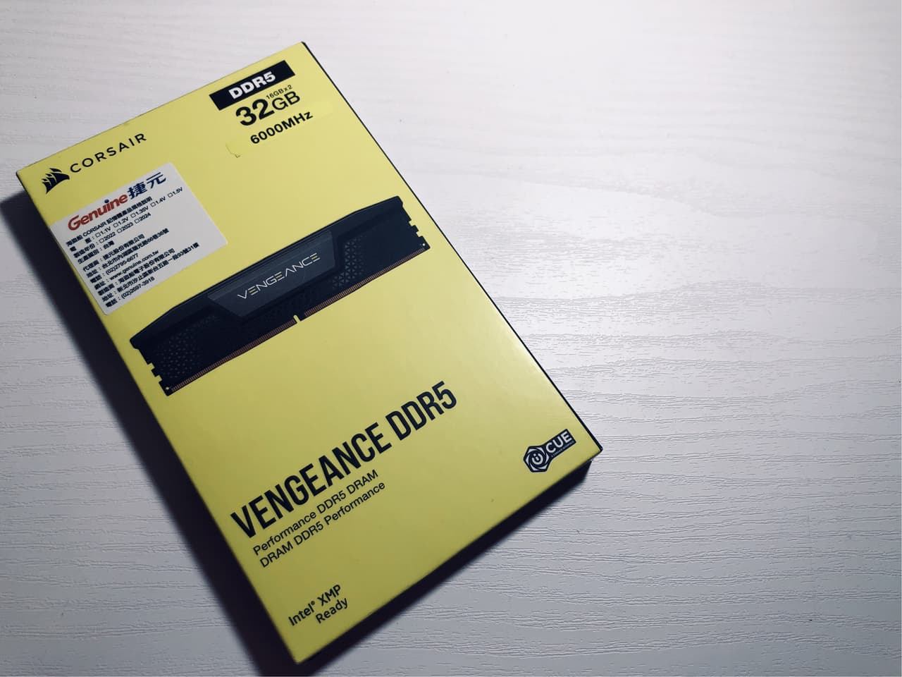 「來自大海的召喚」Corsair 海盜船 Vengeance 復仇者 DDR5 – 6000 C36 開箱 - 3C板 | Dcard