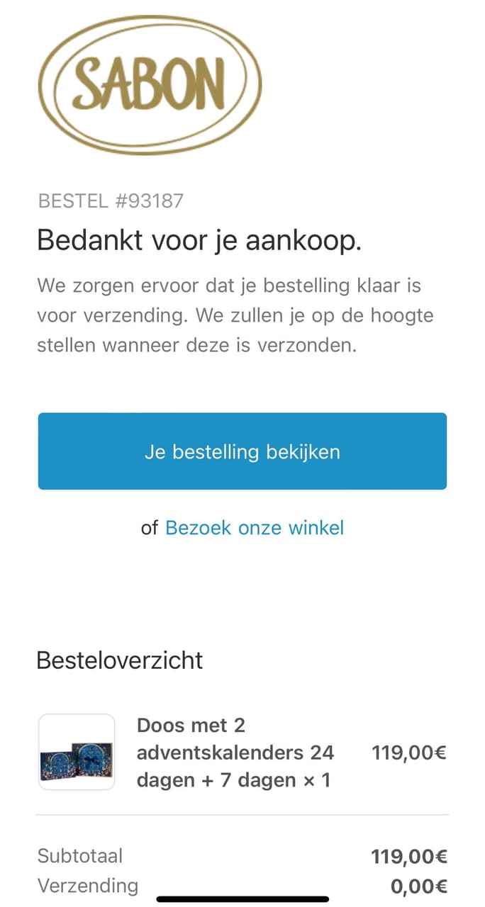 #開箱 SABON 2023 倒數日曆 Advent Calendar - 美妝板 | Dcard