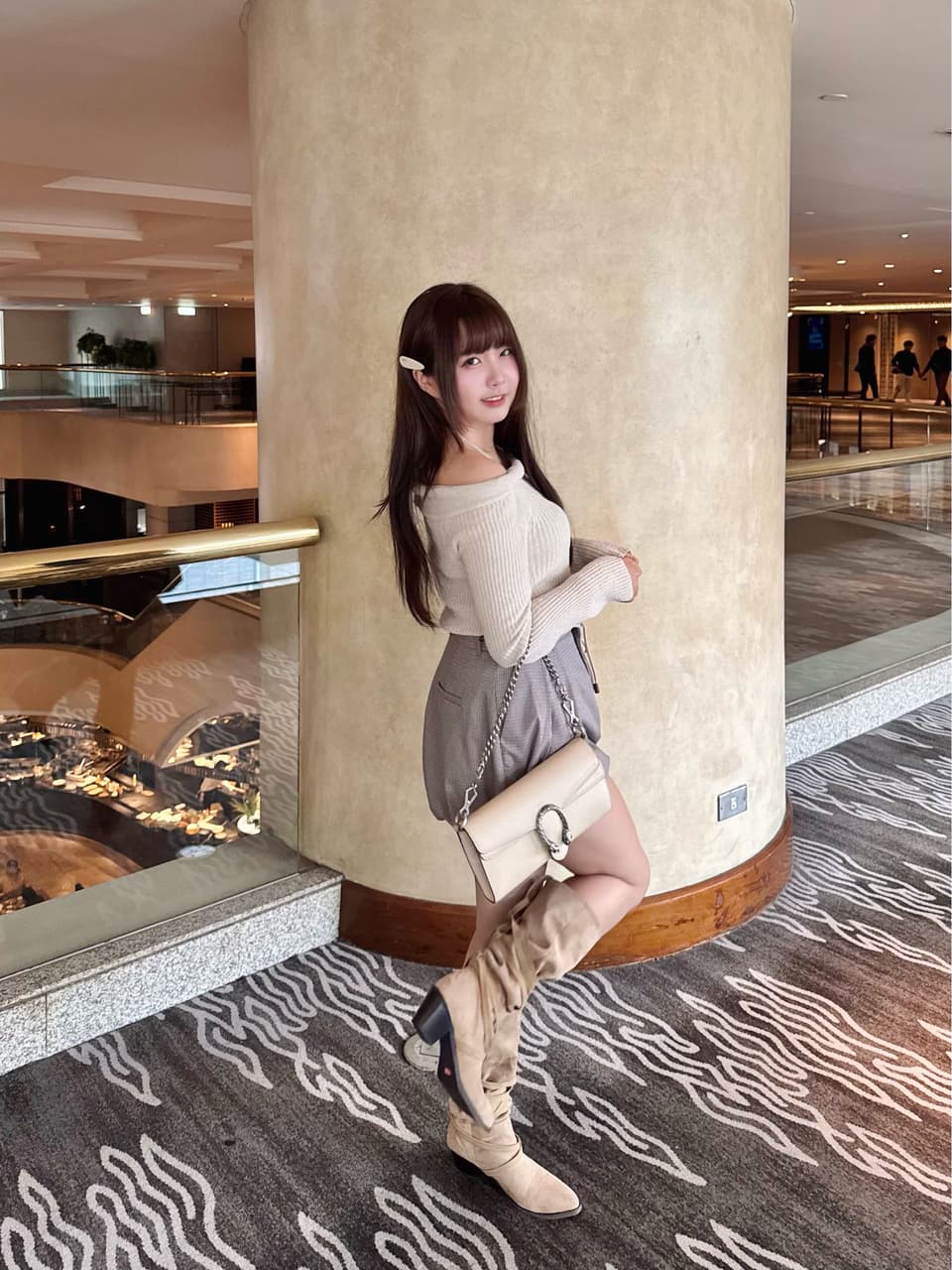 #分享 160cm微肉𝟓套初春白色情人節約會穿搭🍫💌 - 穿搭板 | Dcard