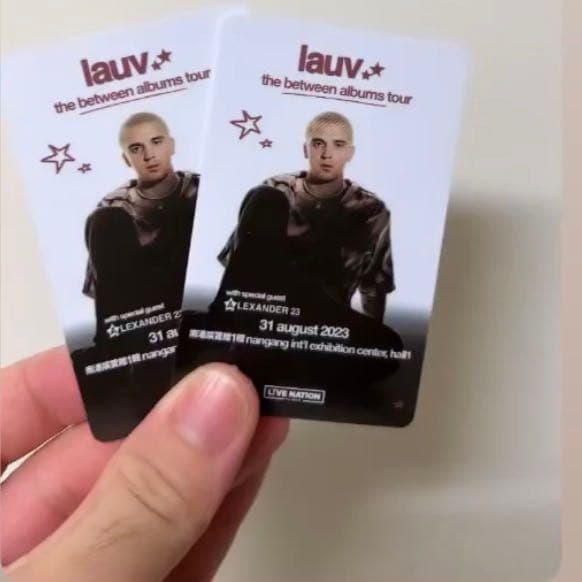 （已售出）#原價讓票 Lauv 8/31台北場1800元兩張 - 票券交流板 | Dcard