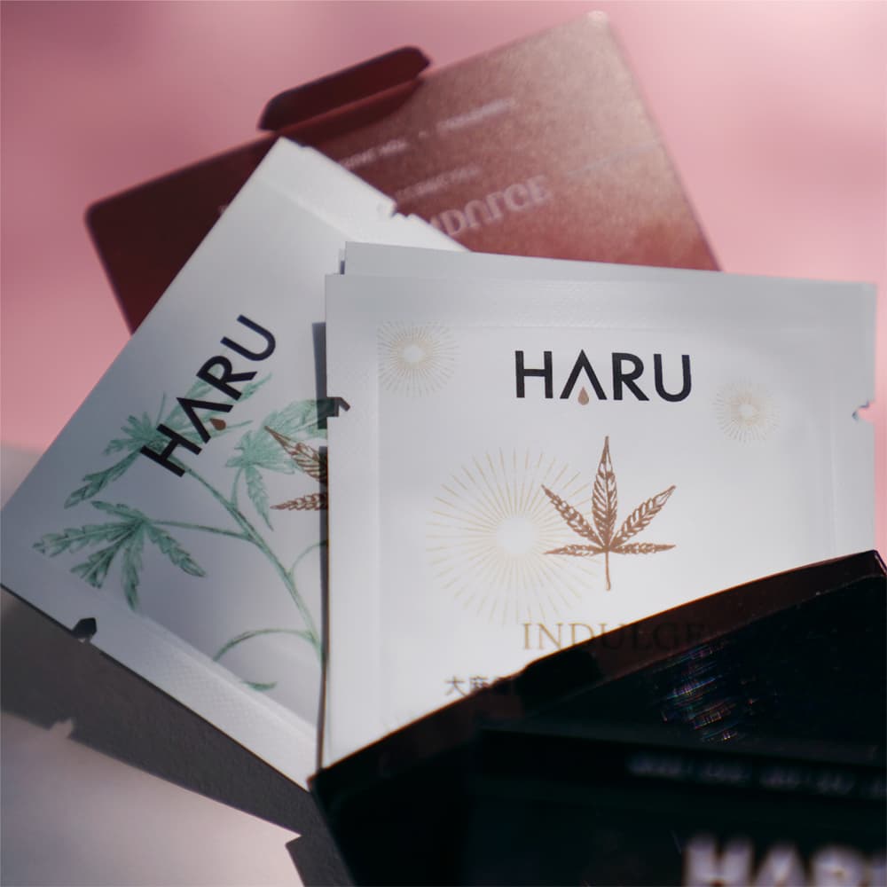 HARU｜明星大麻潤滑液隨身片6入組 - 西斯板 | Dcard
