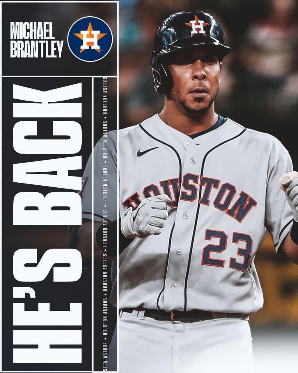 #簽約交易 休士頓太空人簽回Michael Brantley - MLB板 | Dcard
