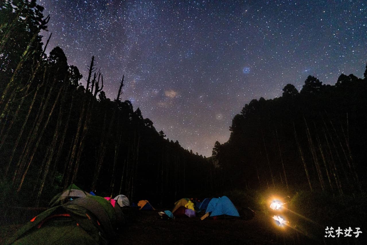 水漾森林 來回22KM 銀河照分享 - 攝影板 | Dcard