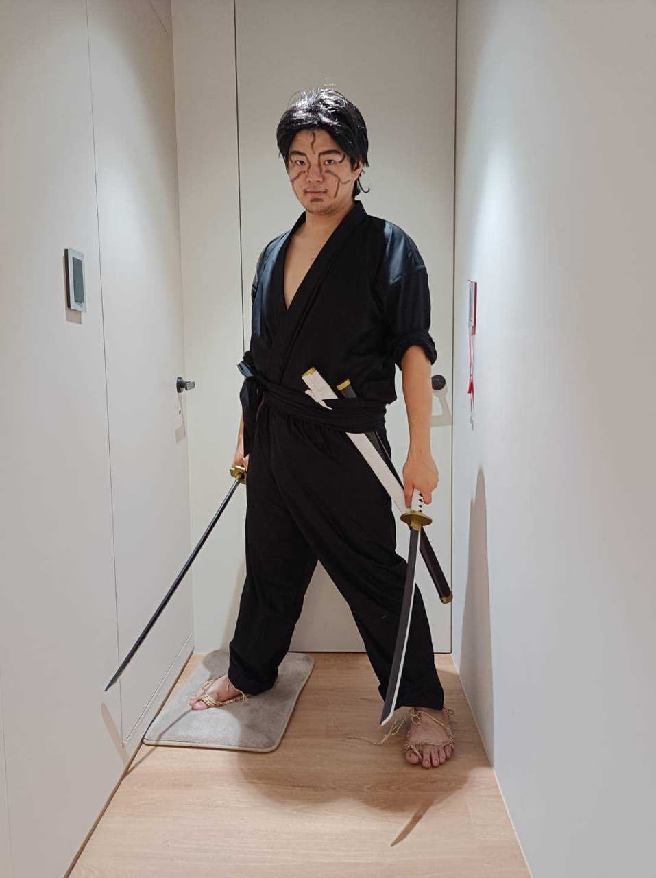 刃牙 武藏 試裝 バキ 武蔵 コスプレ BAKI Musashi cos - Cosplay板 | Dcard