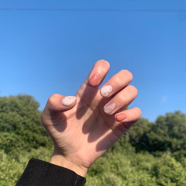 第一次美甲 分享 美甲板 Dcard