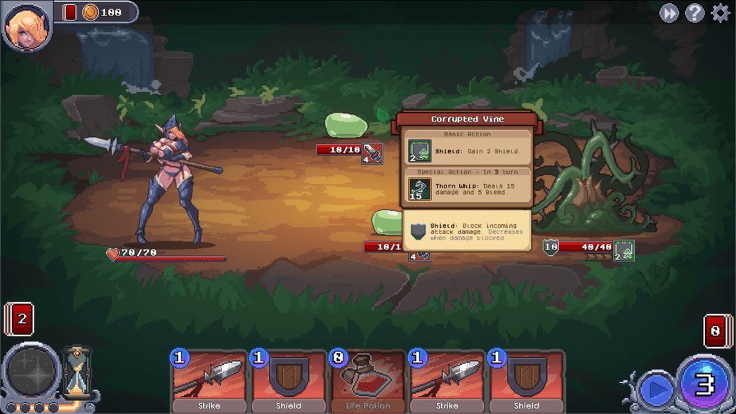 Steam紳士像素卡牌《Tamer Vale》與異種進行「特殊儀式」 大地需要你的精華！ - 獨立遊戲板 | Dcard