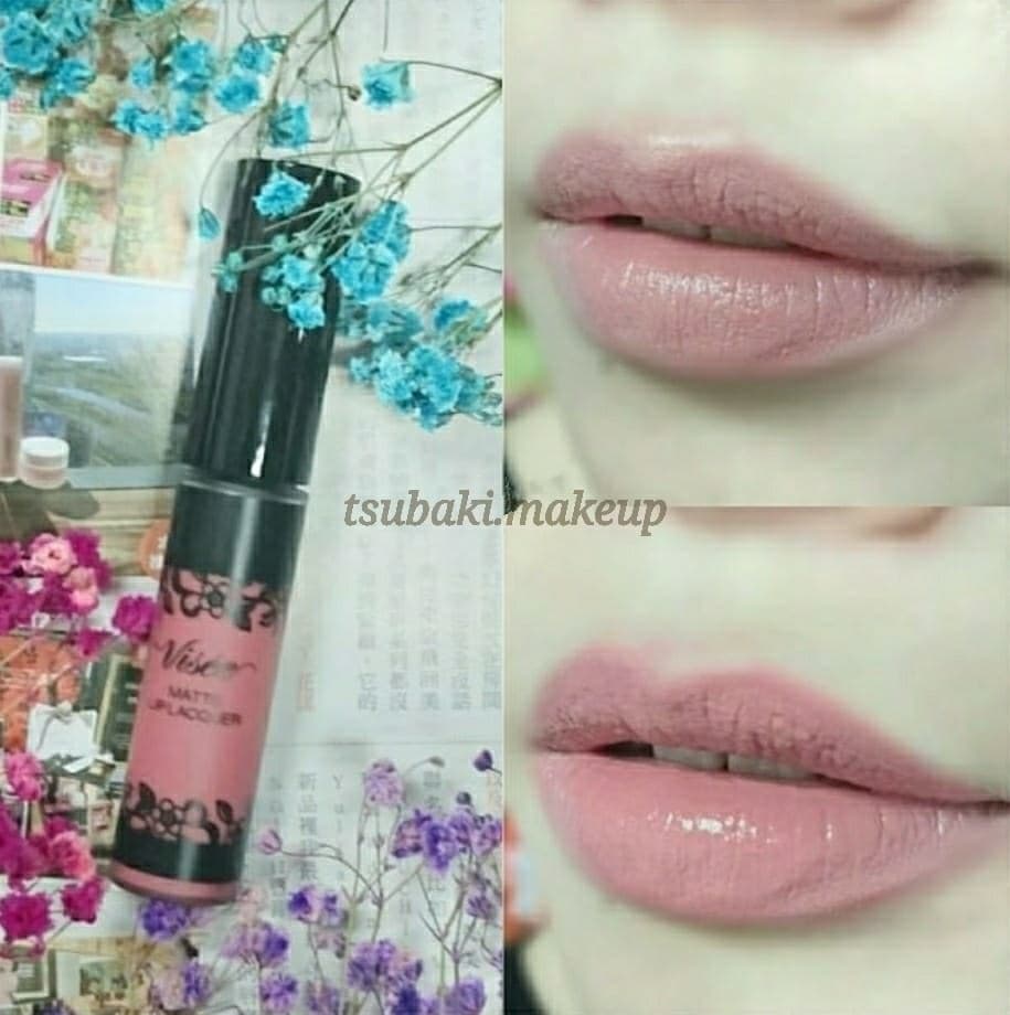 Visee幻霧魅彩唇釉BE381+PK880試色分享 - 美妝板 | Dcard