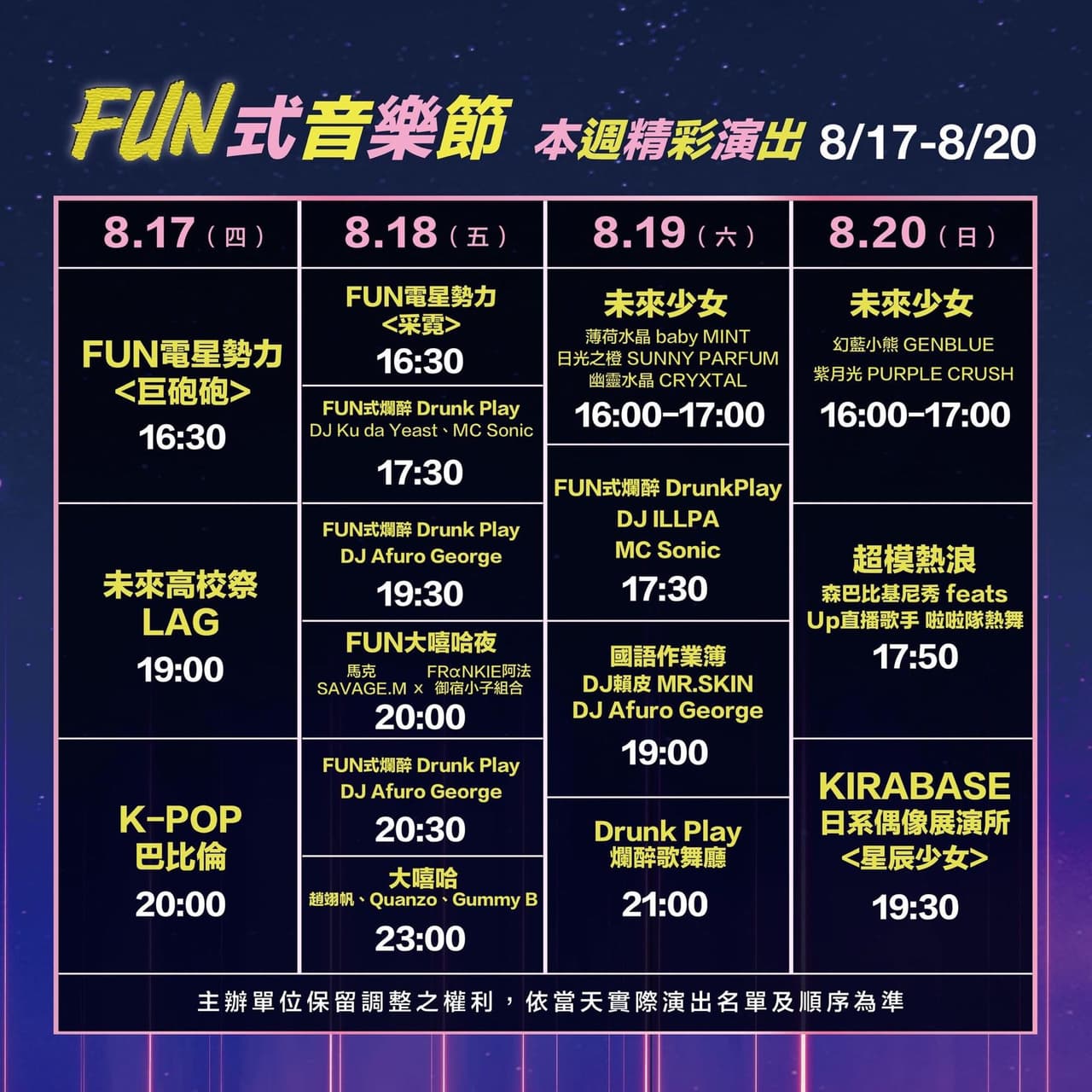 Fun式音樂節是不是在搞==？ - 獨立音樂板 | Dcard