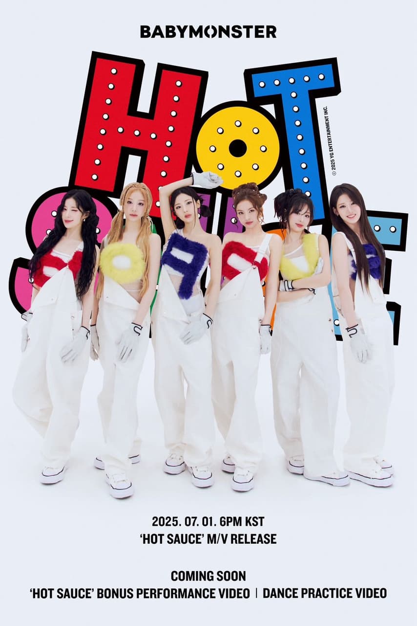 #集中討論 BABYMONSTER《HOT SAUCE》回歸單曲🔥 - 追星板 | Dcard