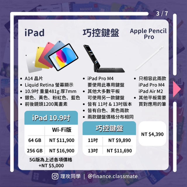 #iPad 蘋果發表會5項公告產品刷卡攻略，新品各項重點統整資訊 #信用卡攻略 - Apple板 | Dcard