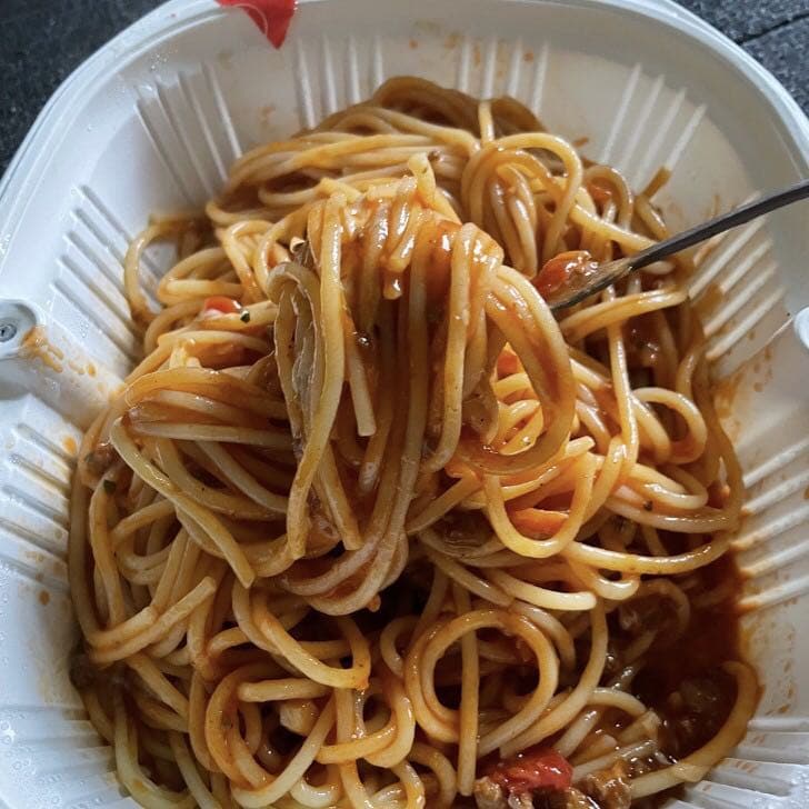 #全家 uno pasta蕃茄肉醬義大利麵 - 美食板 | Dcard