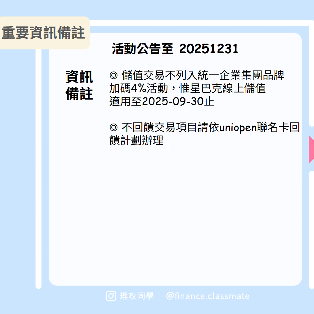 #情報 中信UniOpen卡，最高回饋11%，卡片詳細介紹全在這篇 - 信用卡板 | Dcard